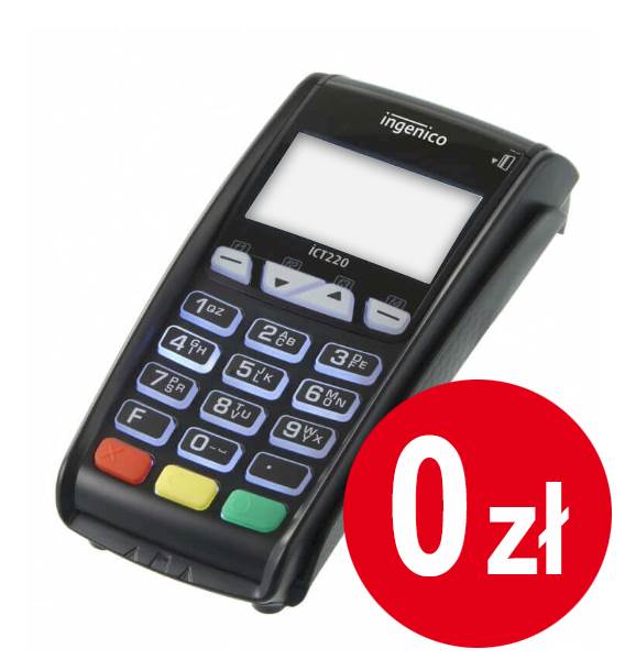 Terminal Ingenico iCT220 Polska Bezgotówkowa