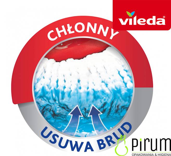 Vileda Mop Easy Wring&Clean Obrotowy - Zapas - Pirum Jelenia Góra Vileda Mop Easy Wring&Clean Obrotowy - Zapas - Pirum Jelenia Góra