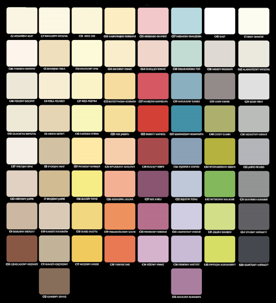 C62 25l Alabastrowy Kryształ Magnat Ceramic Farba Ceramiczna