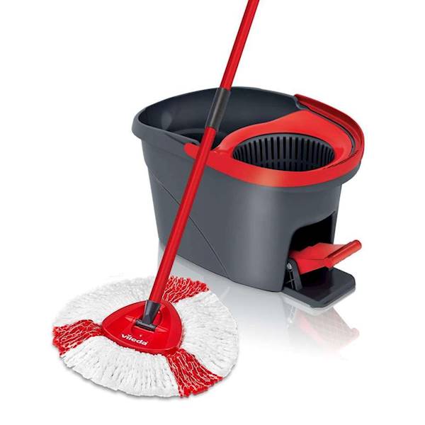 VILEDA EASY WRING&CLEAN MOP obrotowy - ZESTAW VILEDA EASY WRING&CLEAN MOP obrotowy - ZESTAW