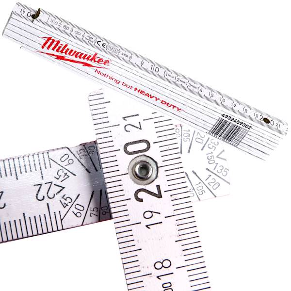 Miara drewniana składana z Kątami 2M Milwaukee - 4932459302